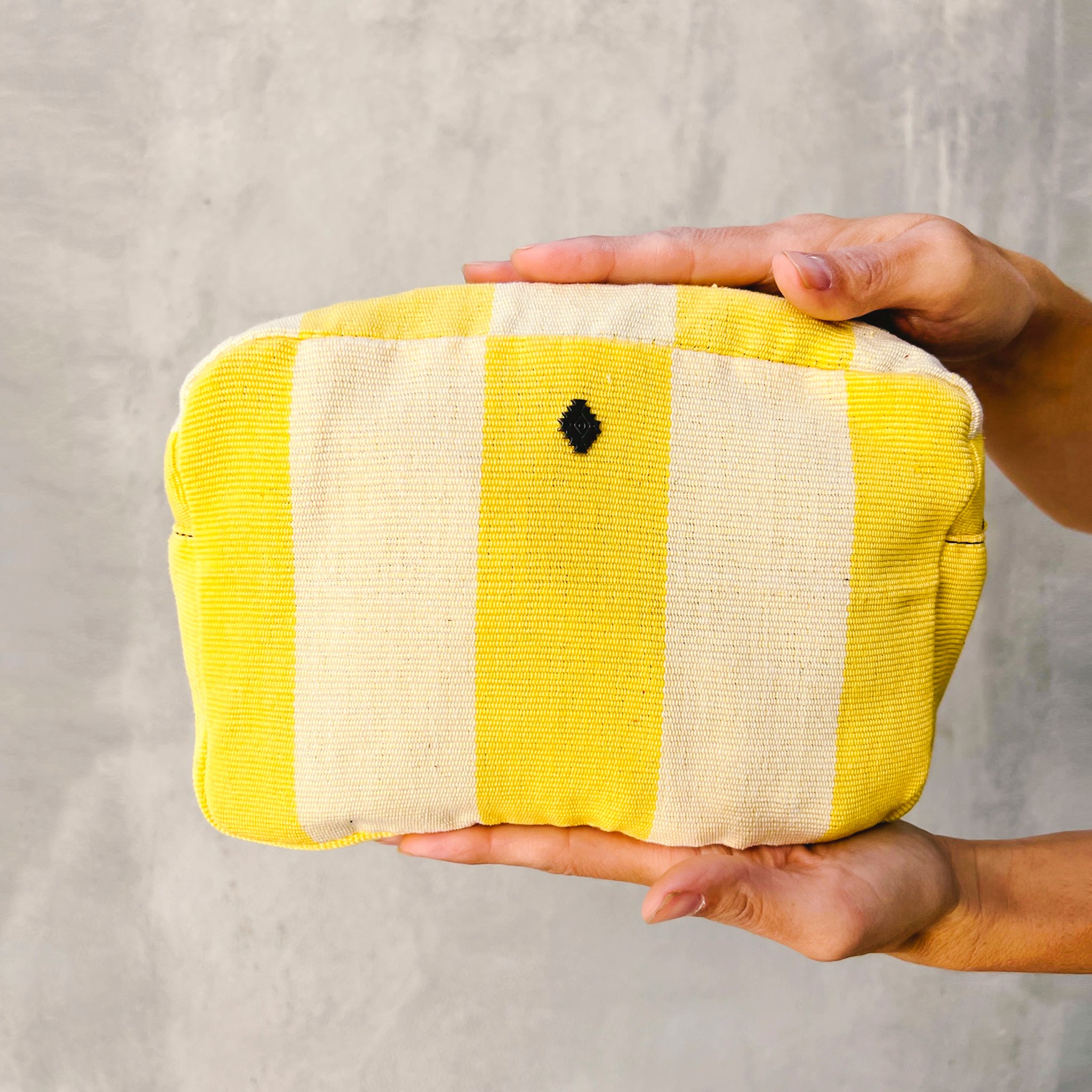 THE PERFECT WET BAG - SMALL - CABANA STRIPE - YELLOW – Nena & Co.