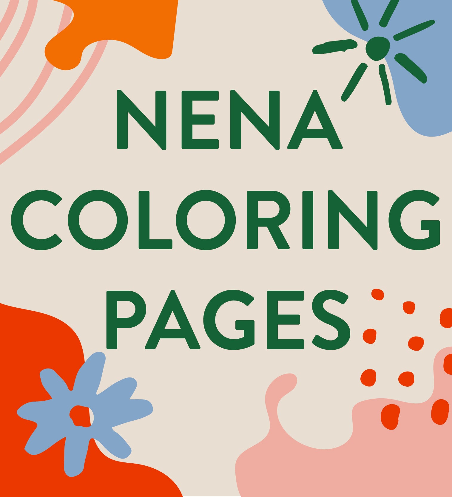 Nena Coloring Pages – Nena & Co.