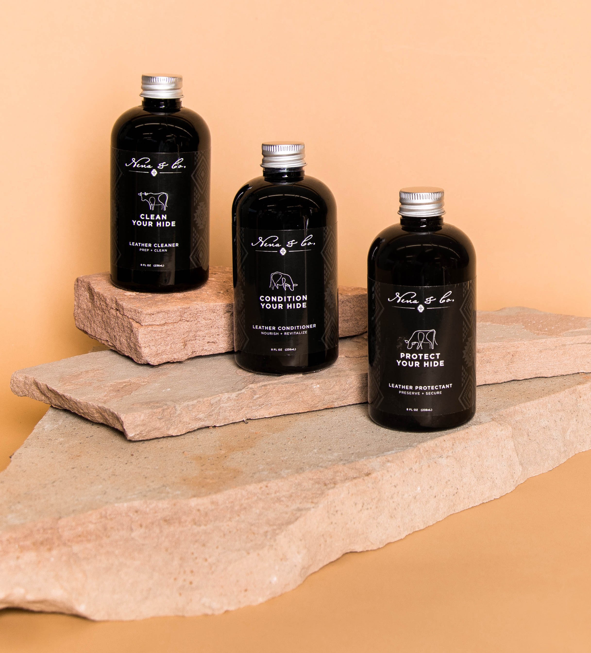 How To Clean, Condition, and Protect Your Hide | Nena & Co.