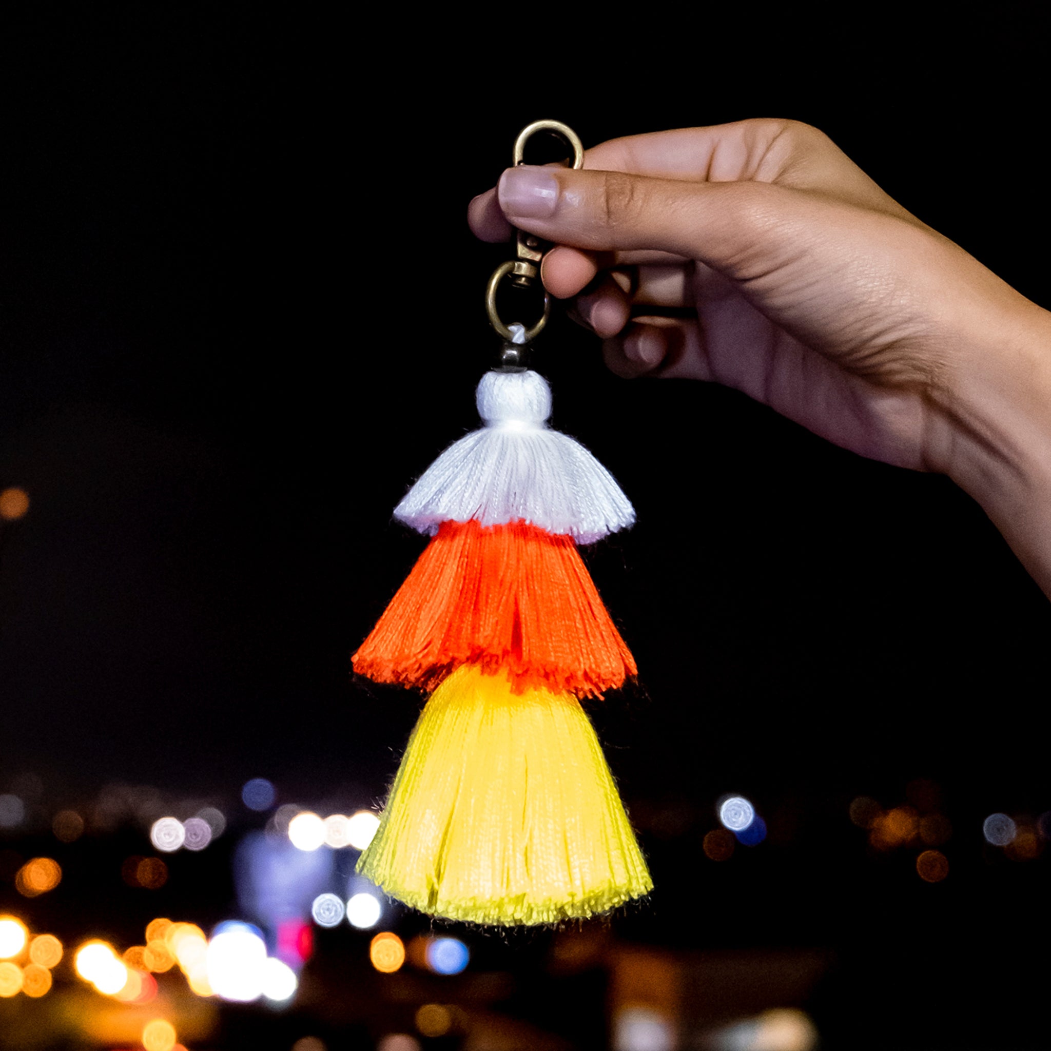 CLASSIC WATERFALL CHARM - CANDY CORN – Nena & Co.