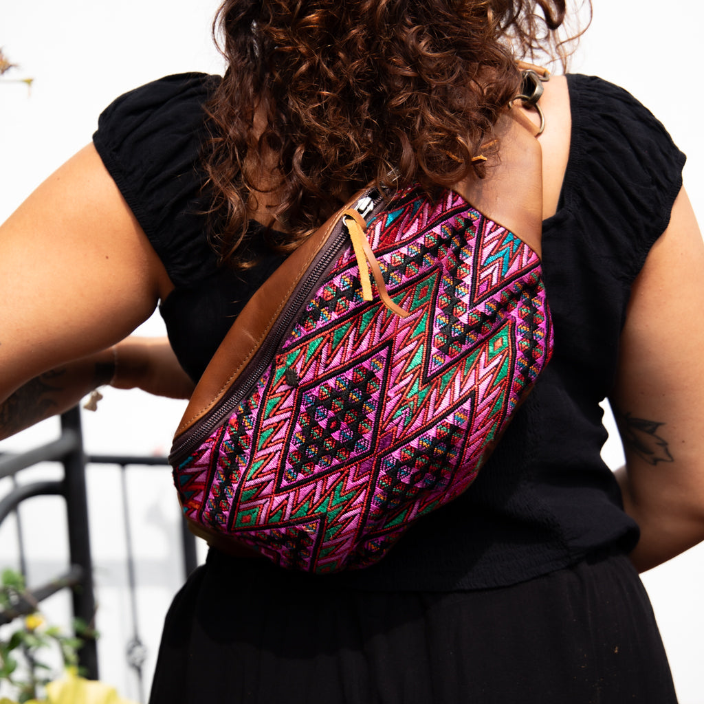 EL DON MANNY PACK - OOAK HUIPIL - CAFE - NO. 18035 – Nena & Co.